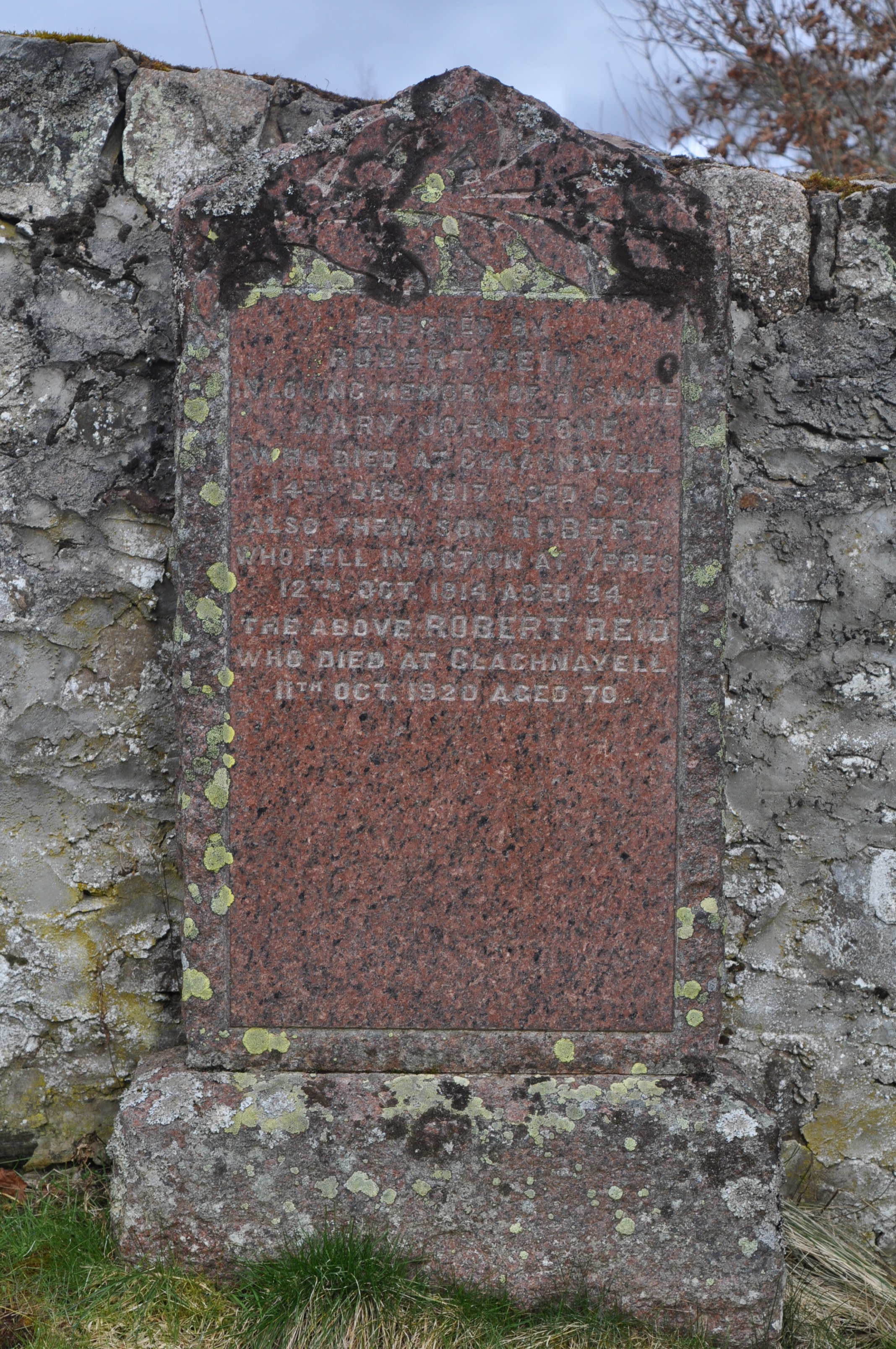 Corporal, 7630, Robert Reid (34) – Killed in Action – WW1 LIVES